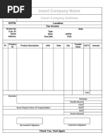 Mobile Shop Bill Format in PDF | PDF