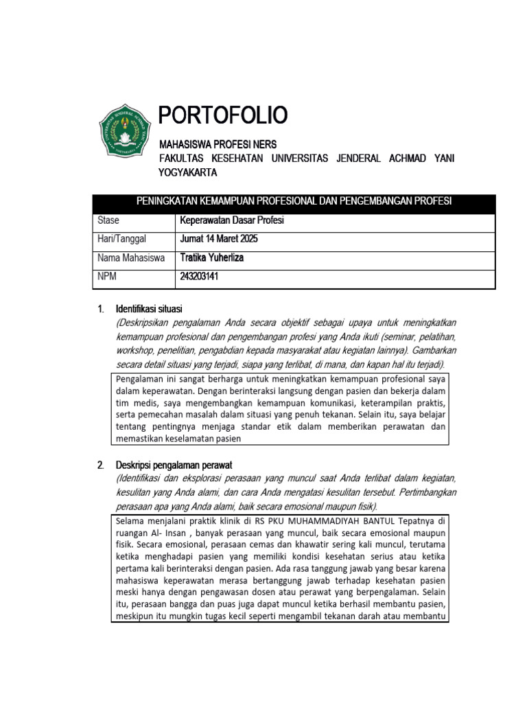 PORTOFOLIO KDP | PDF