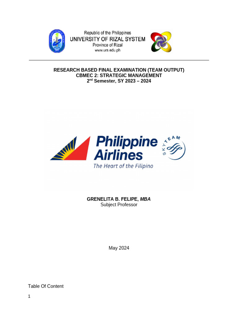 Cbmec Final Output | PDF | Airlines | Taxes