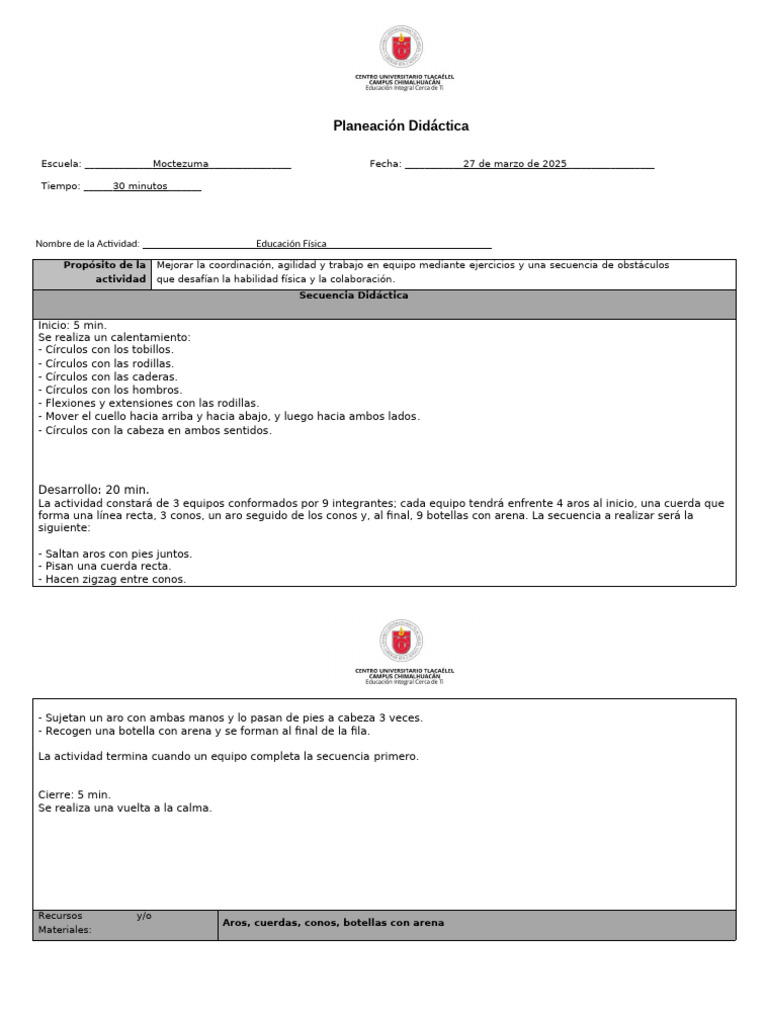 Planeación_EF_27-03-25 | PDF