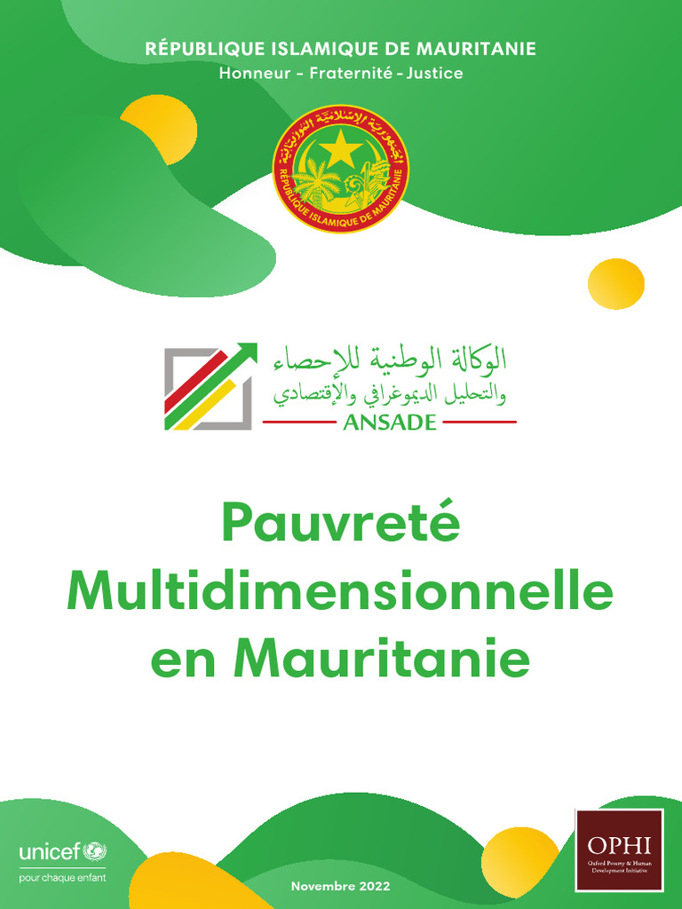 ansade_mauritania_mpi_2022 | PDF