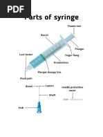 Understanding Syringe Measurements | PDF | Syringe | Injection (Medicine)