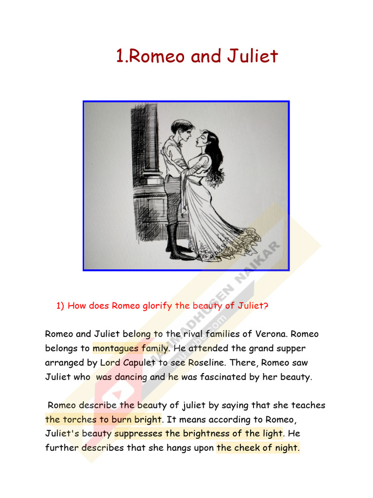 Romeo and Juliet (1) | PDF