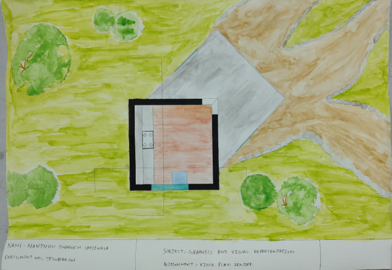 47 Kiosk Plan Render | PDF