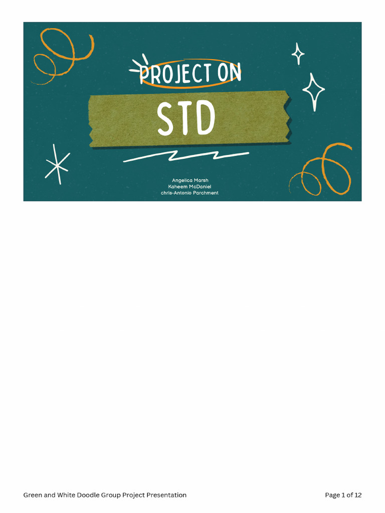 PowerPoint On STD | PDF