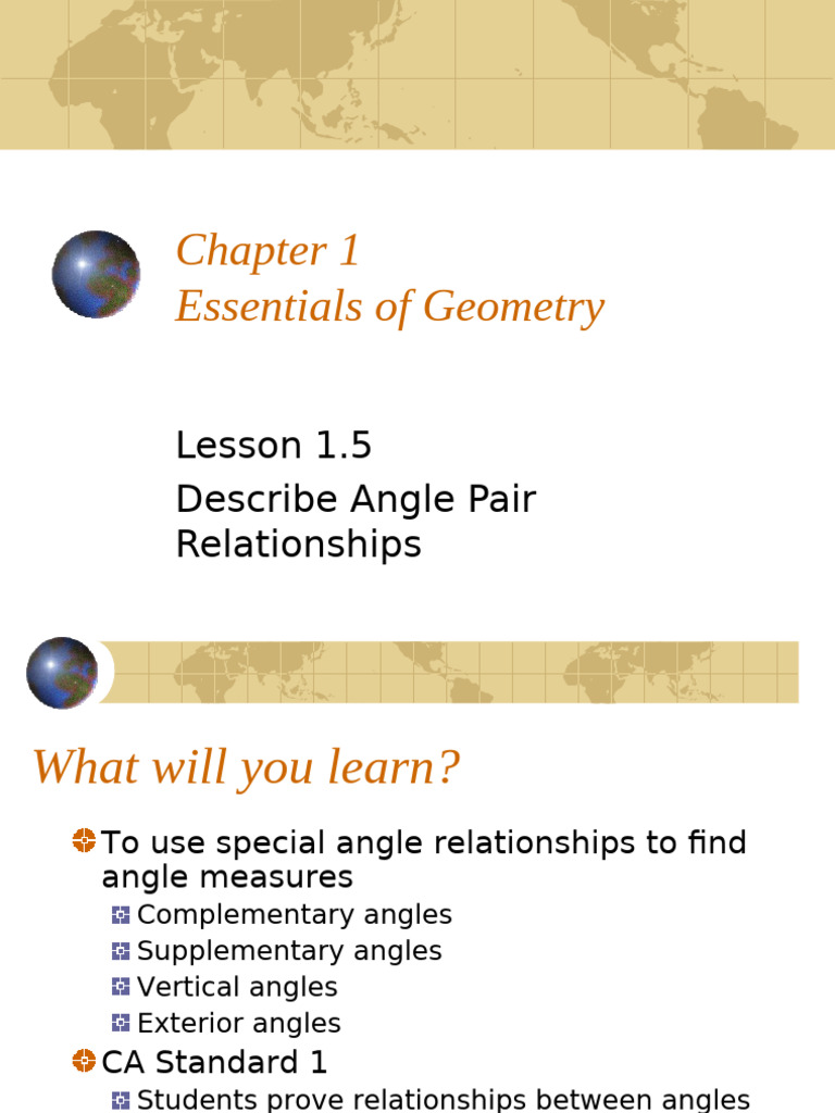 Complementary Angles and Their Properties | PDF | Angle | Euclidean ...