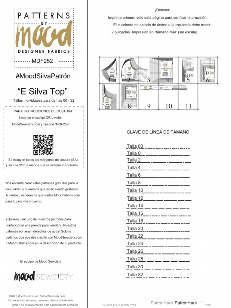 MoodFabrics.com-MDF252-Silva-Pattern (1) | PDF