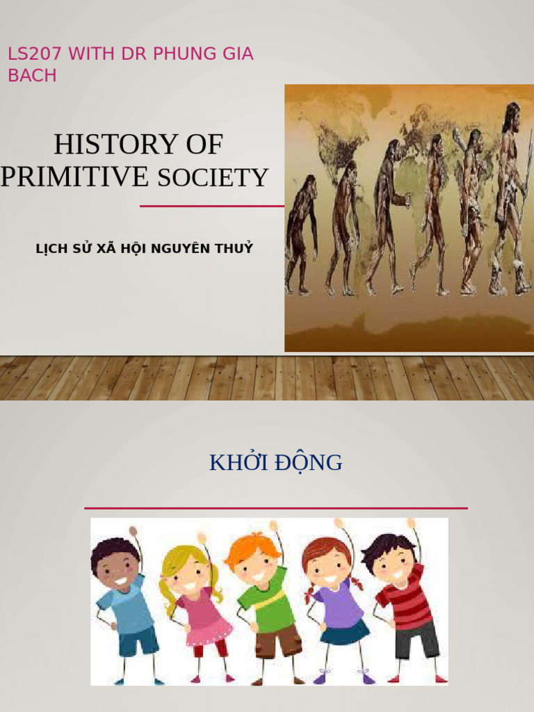 History of Primitive Society - Xã H I Nguyên TH y | PDF
