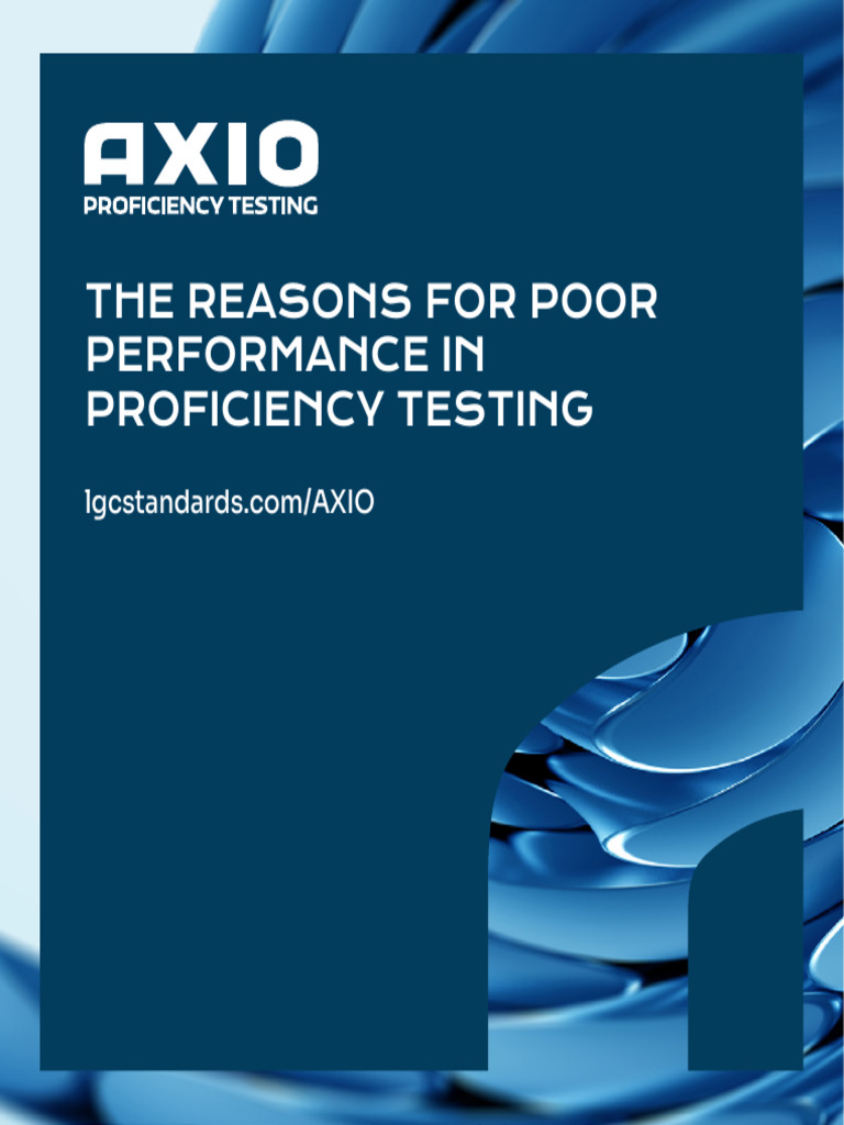 AXIO - Poor - Performance - Flip - Book AW 20.11 FINAL (With Links) | PDF | Calibration ...