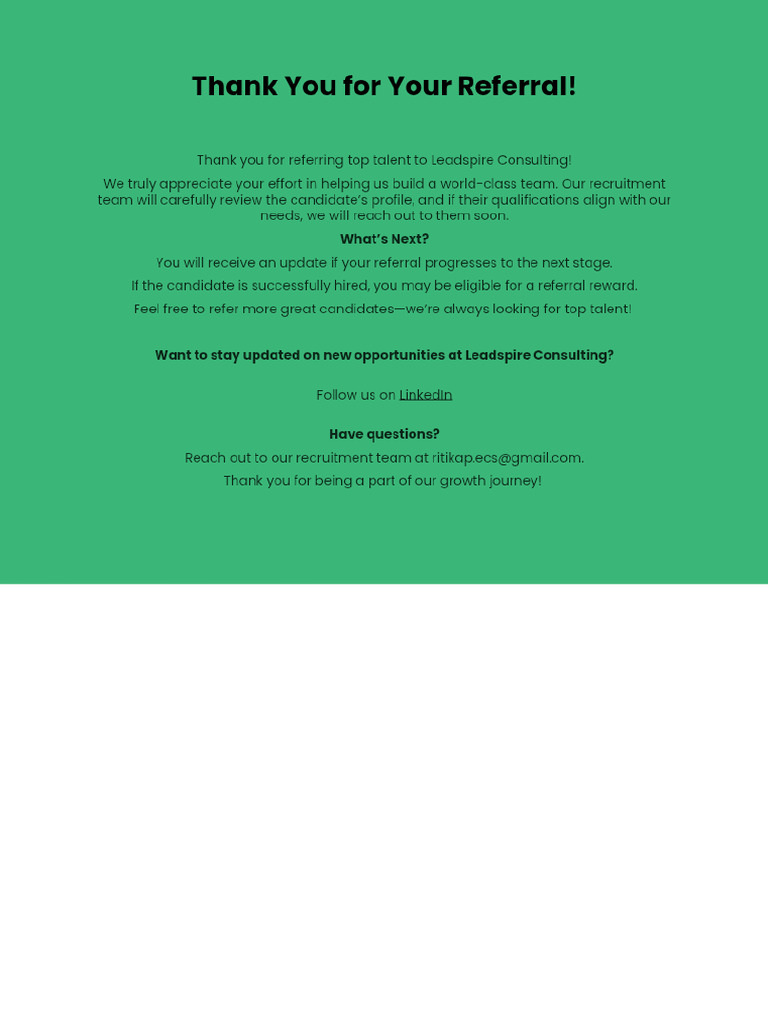 Core Referrals | PDF