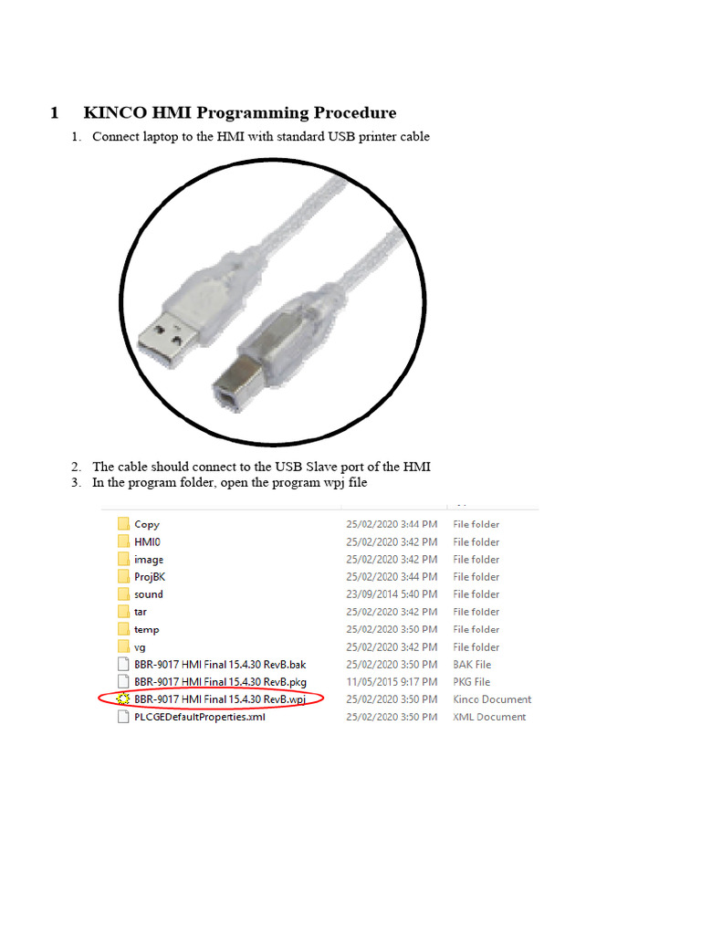 KINCO HMI Programming Guide | PDF