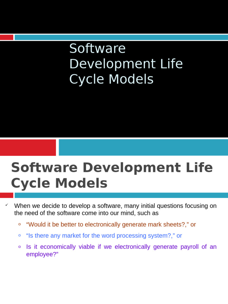 Chapter 2 (Software Life Cycle Models) | PDF | Unified Modeling Language | Technology Development