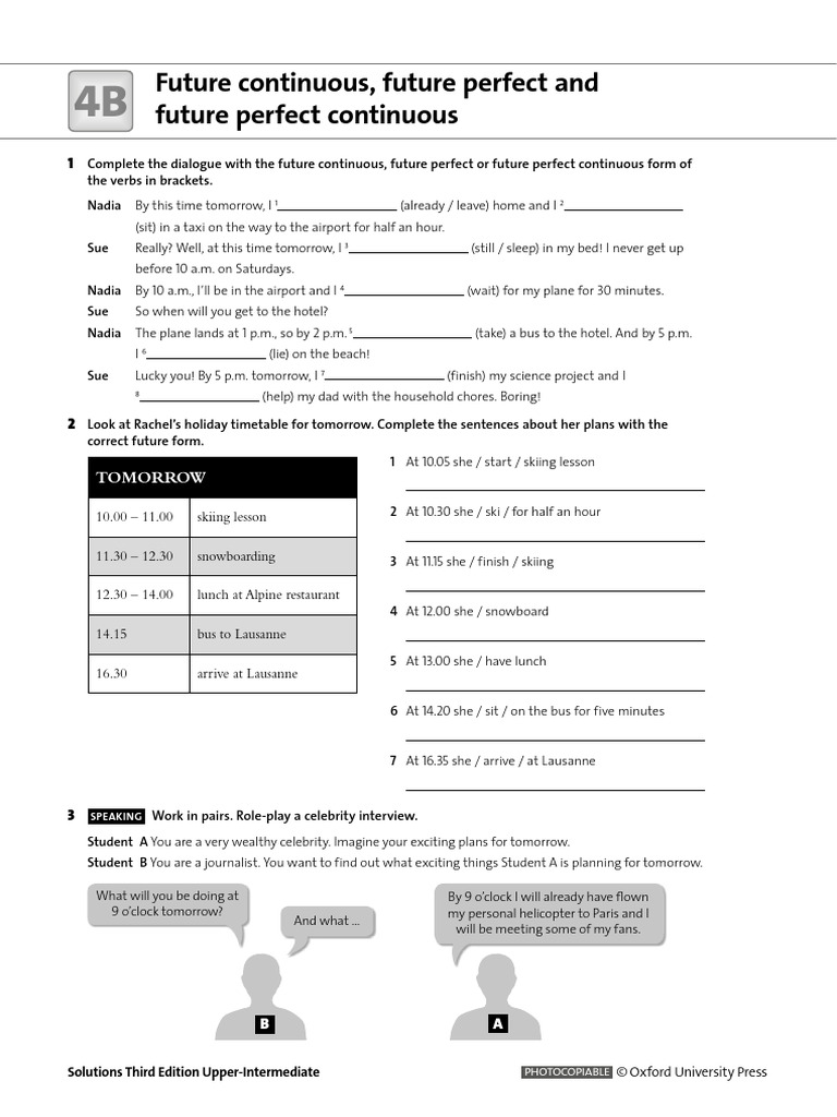4B - Future Cont - Future - Perfect - and - Future - Perfect - Cont ...