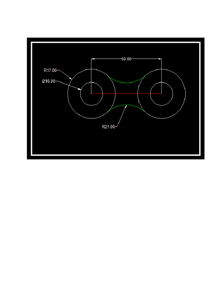 AutoCAD Circle Drawing Exercise | PDF