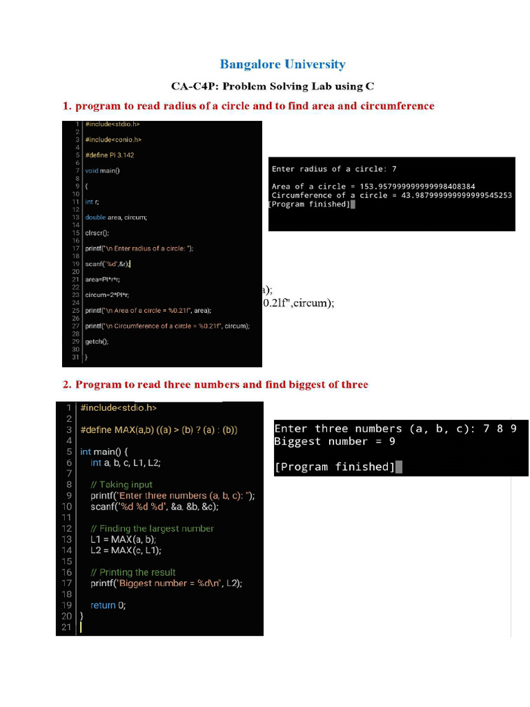 C-Lab-manual (3) | PDF
