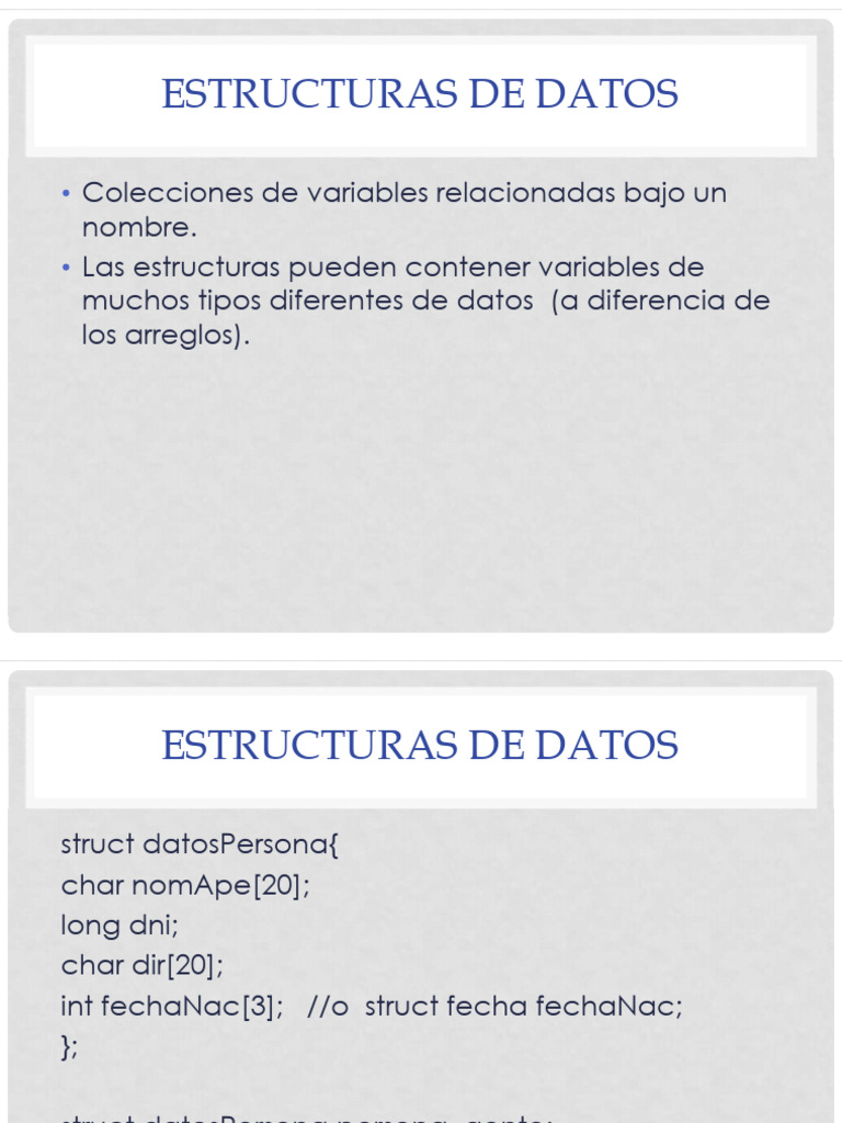 4 - Archivos Binarios - Struct | PDF | Archivo de computadora | Puntero (Programación de ...