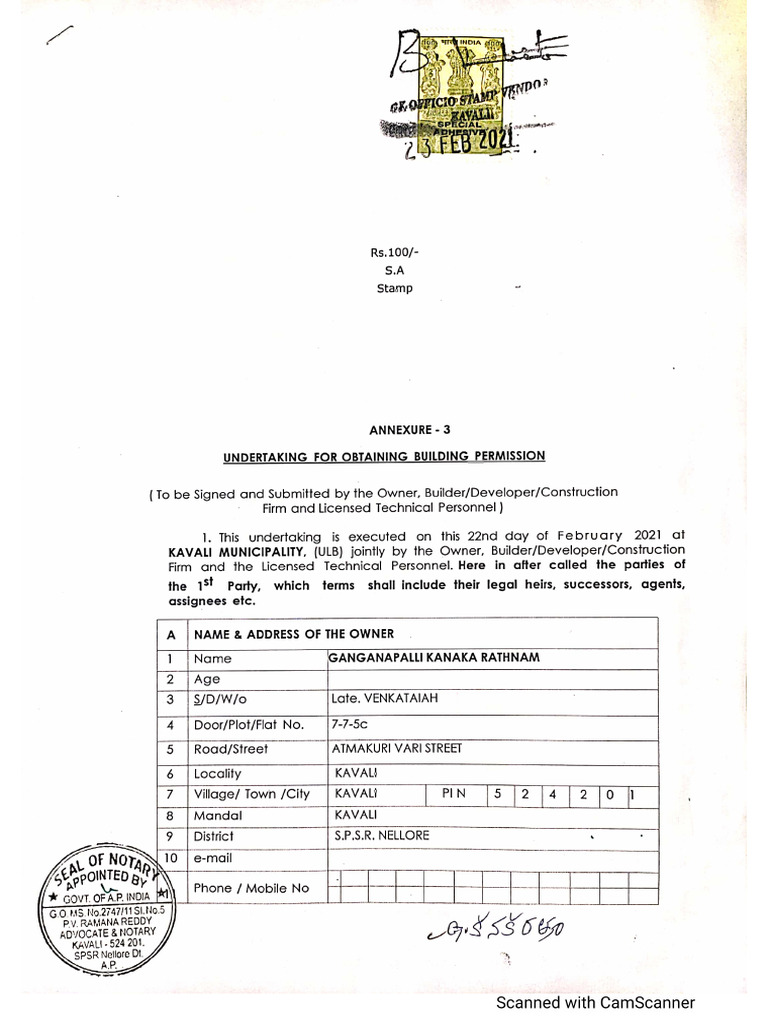 Undertaking | PDF