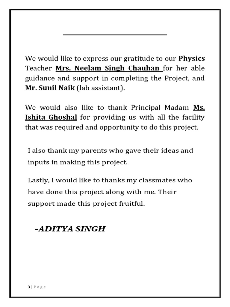 Physics Ip Project Parth Bute 12 d(1) | PDF