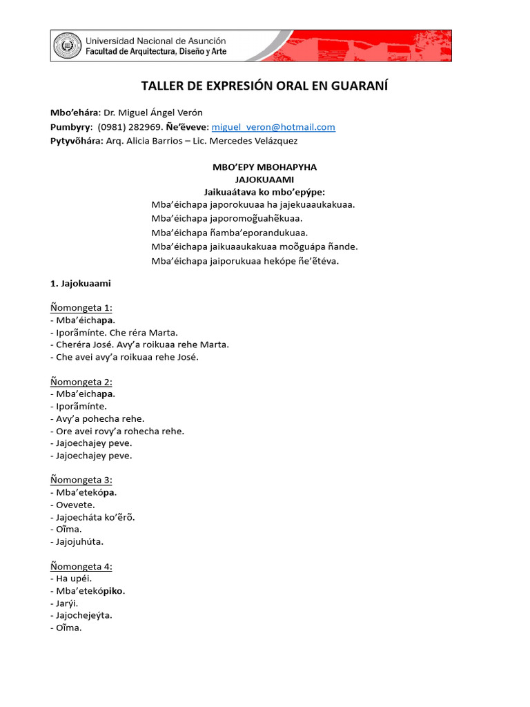 Mboepy 3 - Casco Coronel Aracely Nathaly | PDF