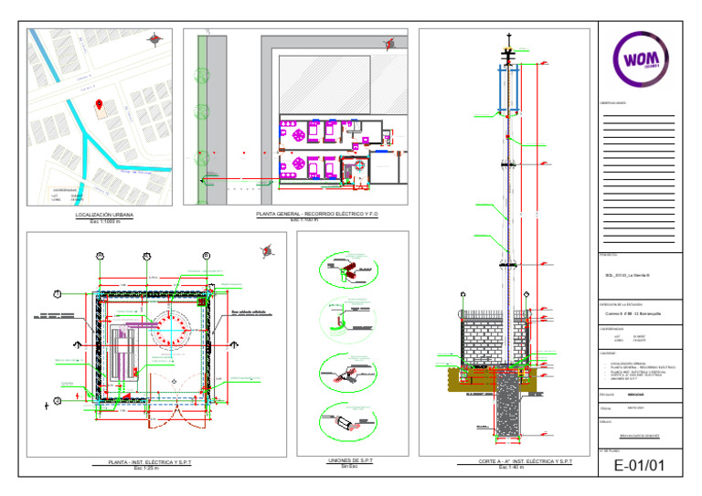 PLANOS AS BUILT - ELECT. Y SPT - BQL - 03143 - La Sierrita B | PDF