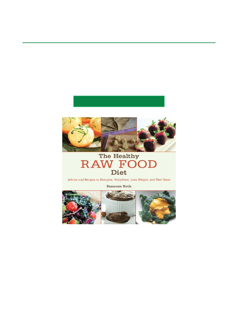 Healthy Raw Food Diet Guide | PDF