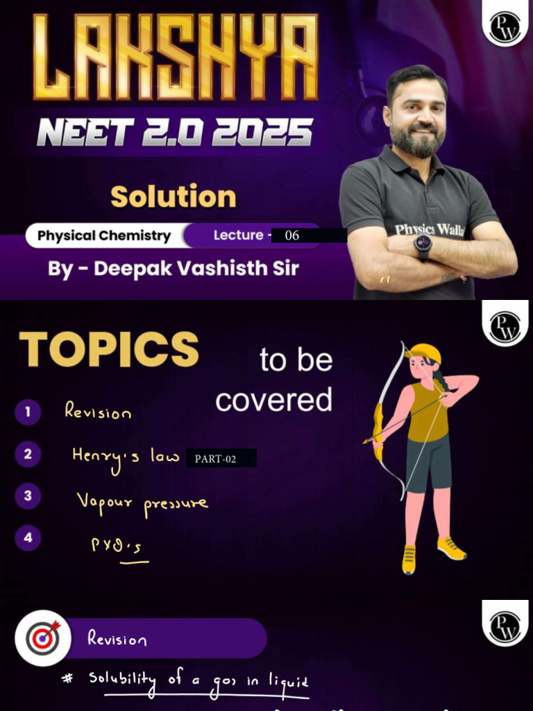 Solution 06 Classnote | PDF