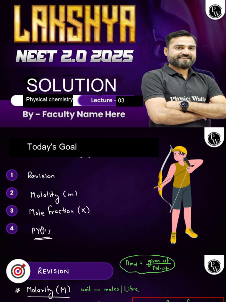 _Solution 03 Classnote | PDF