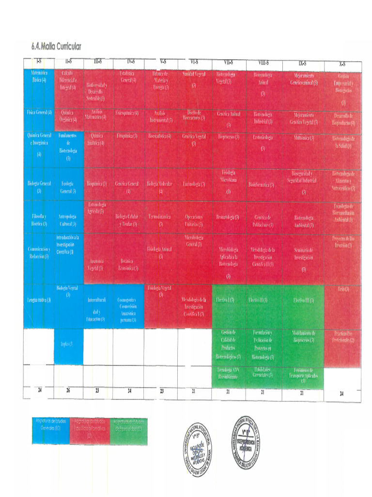 Malla Curricular Btg | PDF