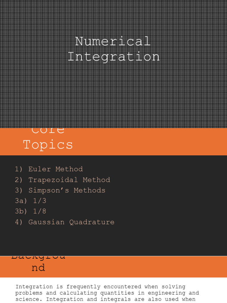 14 Numerical Integration Closed Methods Engr. Labayen | PDF | Integral ...