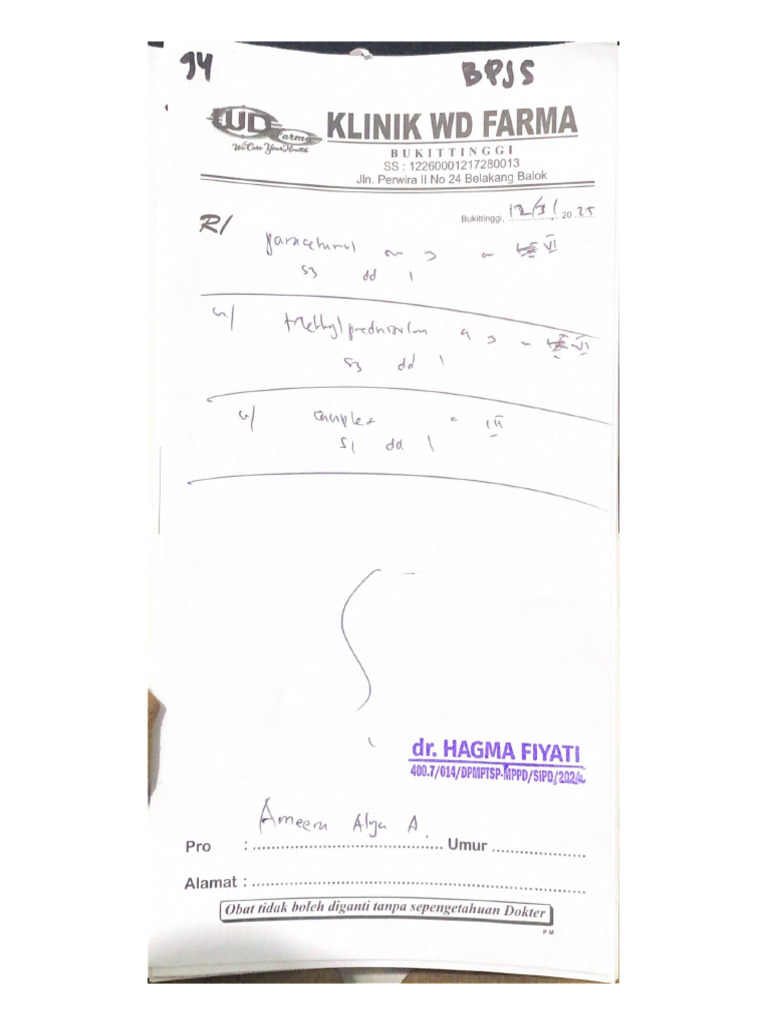 Klinik WD Farma-6 | PDF