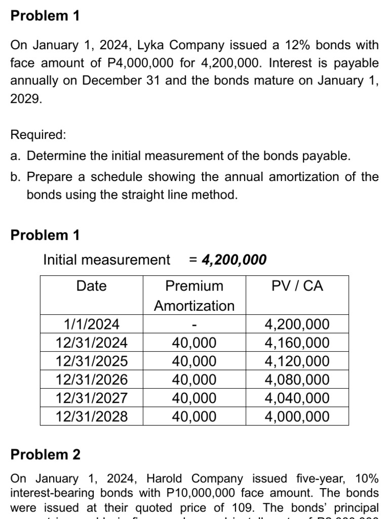 Quiz Bonds Payable Answer - 250319 - 063714 | PDF | Bonds (Finance) | Interest