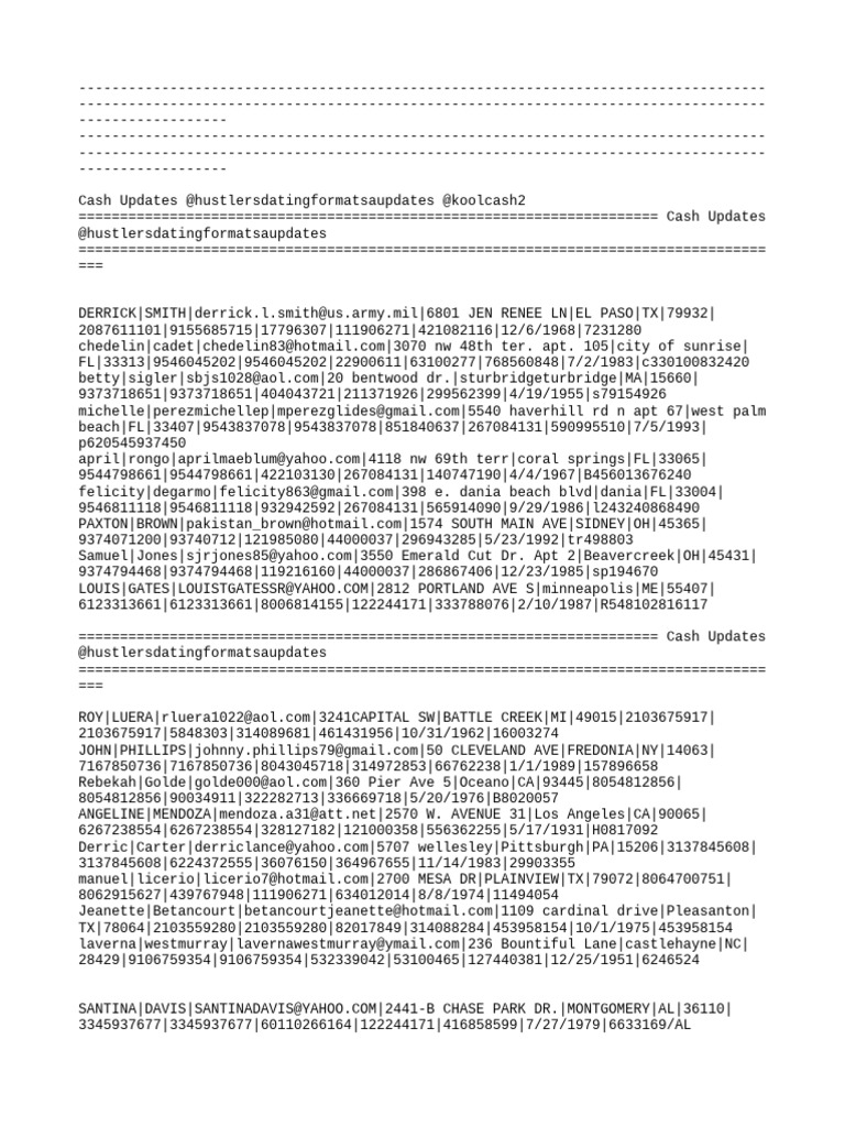 2K Updated Free Fullz Giveaway 2025 | PDF