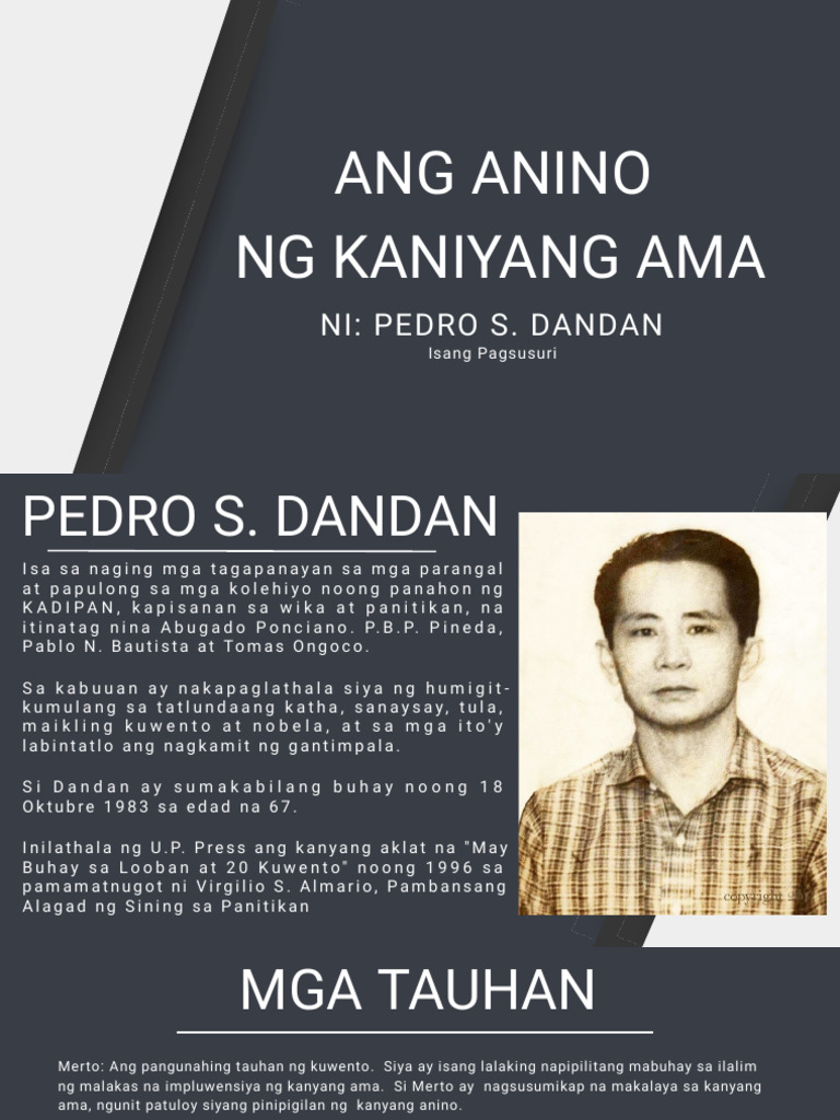 Ang Anino NG Kaniyang Ama | PDF