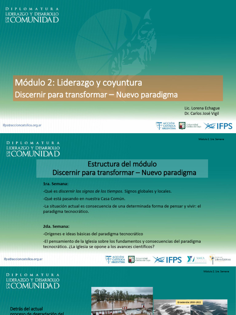 DLDC 2024 - PPT. Módulo 2. S2 - Discernir para Transformar | PDF | Paradigma | Papa Francisco