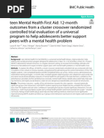 The Mental Health First Aid Connect Learner Guide | PDF | Learning ...