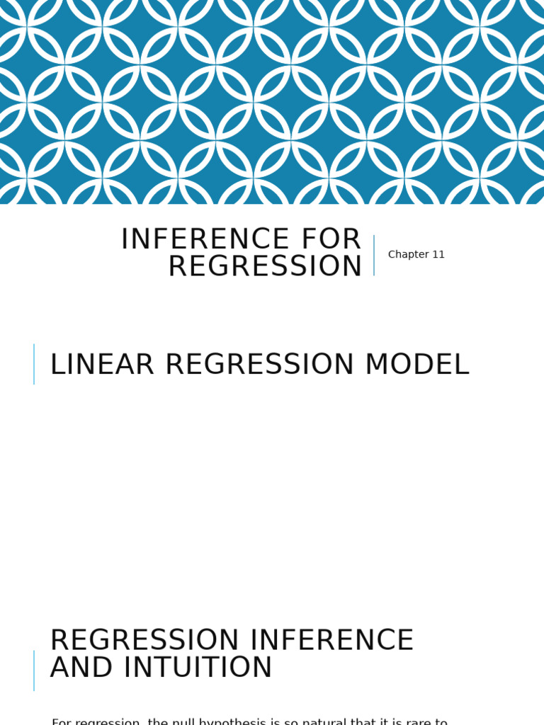 Regression Inference and Model Evaluation | PDF | Errors And Residuals ...