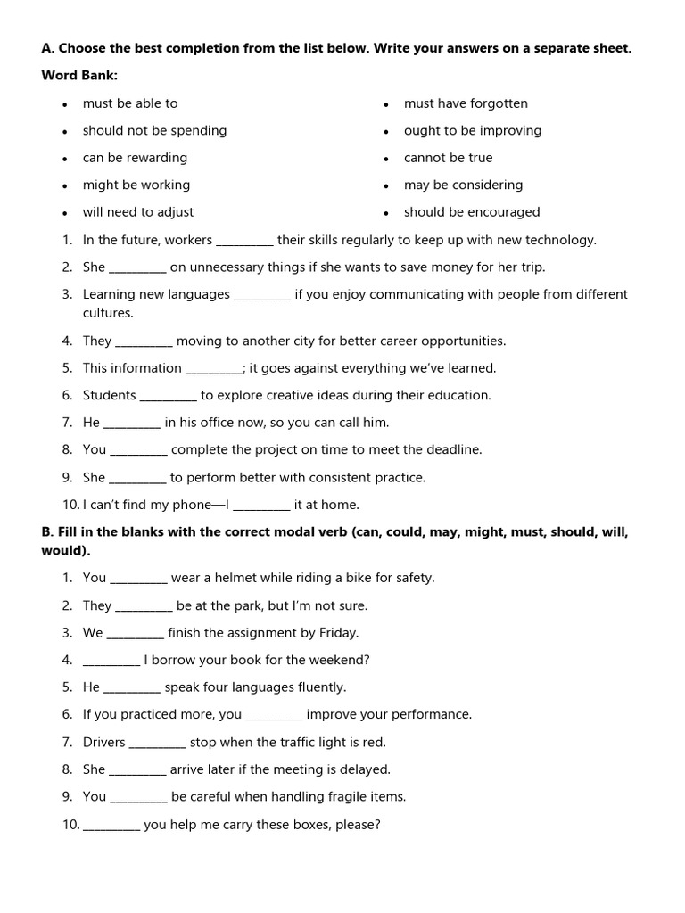 modals final revise.pdf | PDF