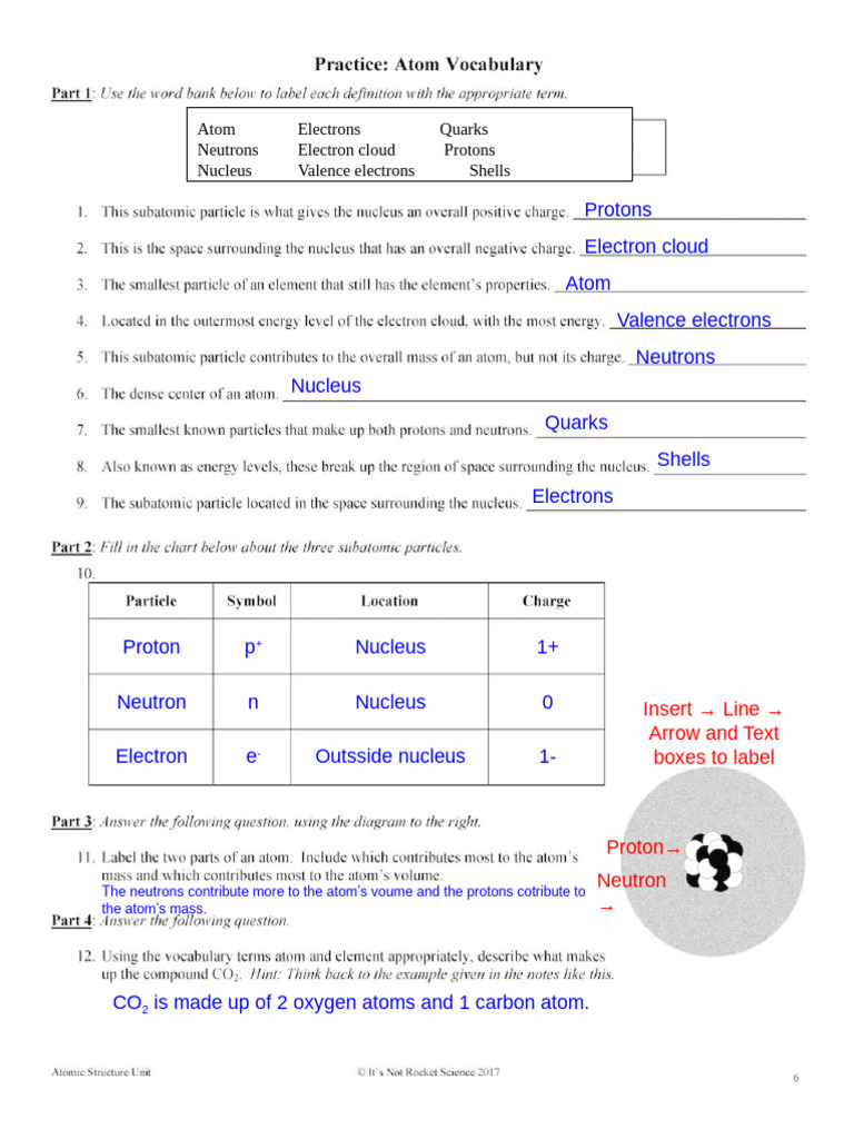 Understanding Atomic Structure Basics | PDF