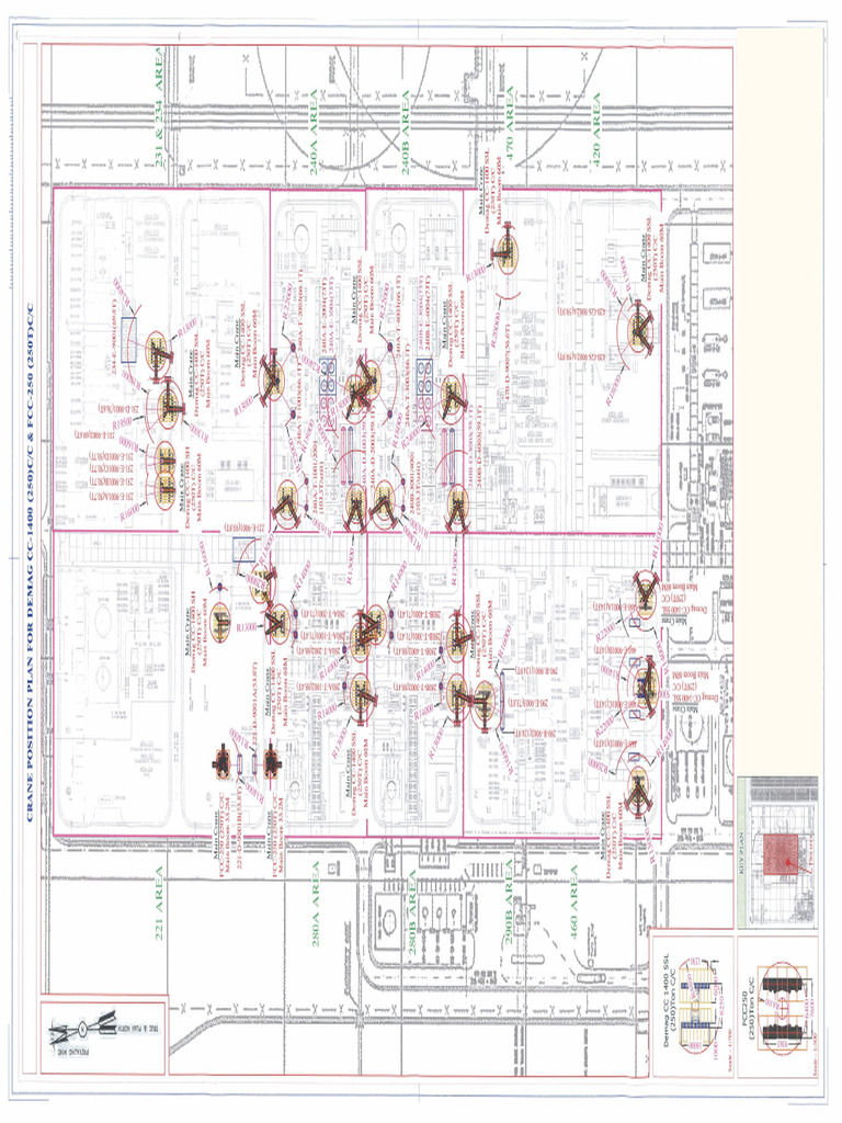 Crane Position Plan | PDF
