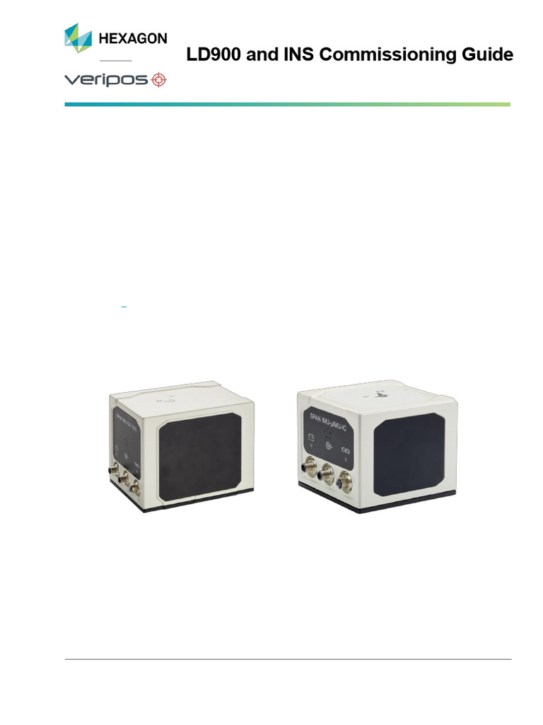 LD900 and INS Commissioning Guide | PDF | Navigation | Inertial ...