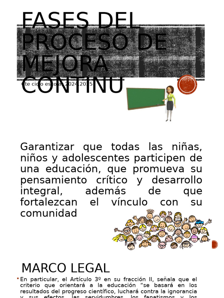 Fases Del Proceso de Mejora Continua | PDF