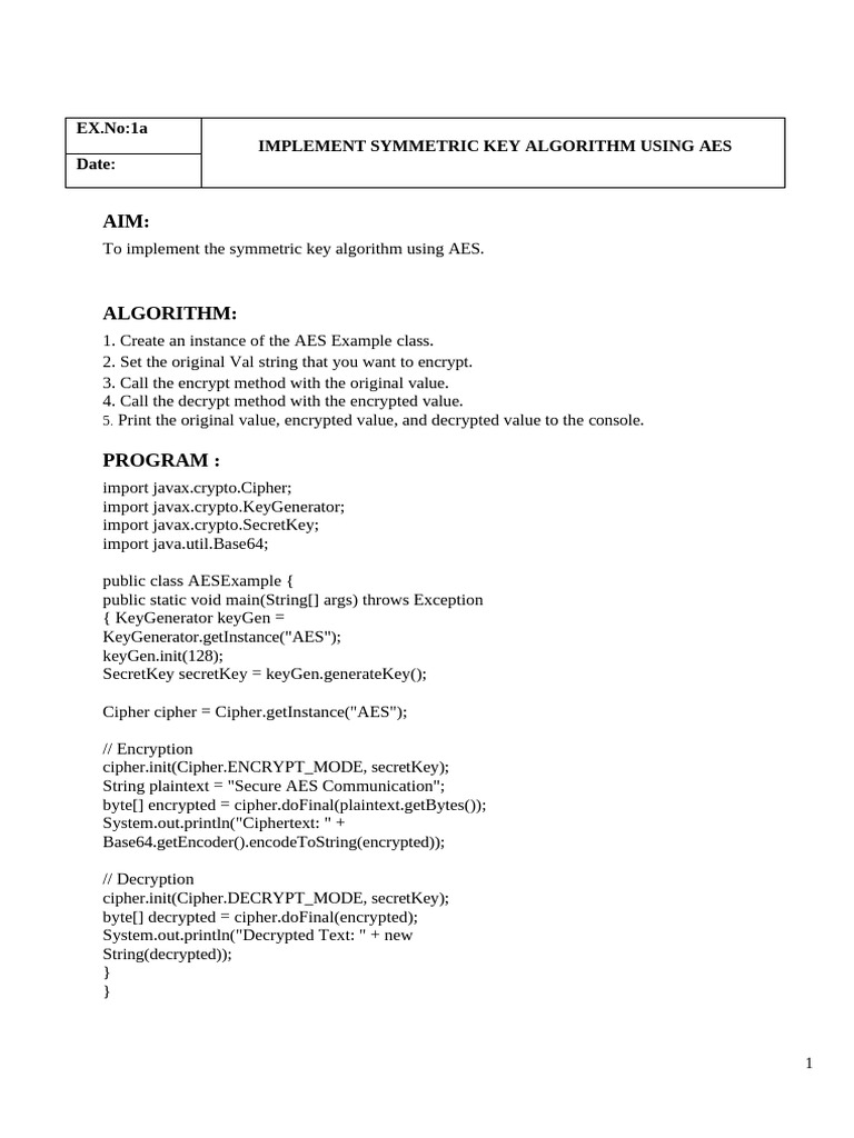 Network Security Lab Manual | PDF | Encryption | Public Key Cryptography