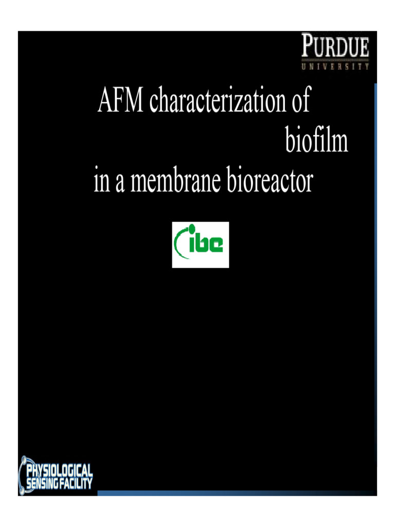 Zhen Huang IBE Presentation | PDF | Atomic Force Microscopy | Physical Chemistry