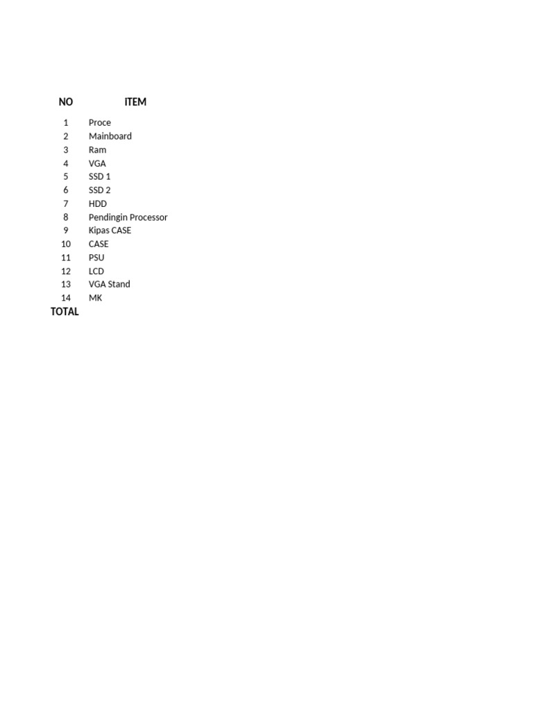 Kalkulator Komputer Spek NEW | PDF | Solid State Drive | Computer Hardware