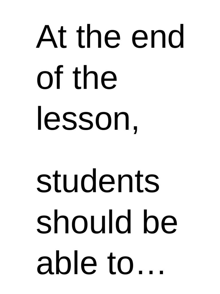 Demo - Objectives and Classoroom | PDF