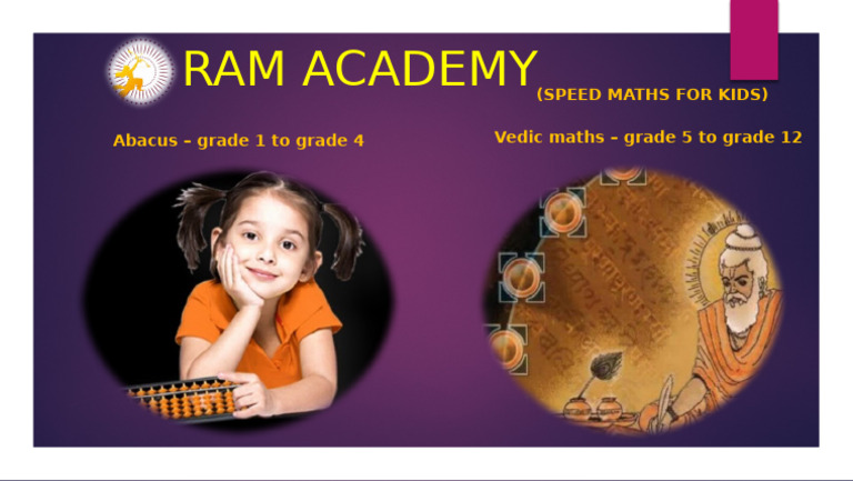 Ram Academy: (Speed Maths For Kids) Vedic Maths - Grade 5 To Grade 12 ...