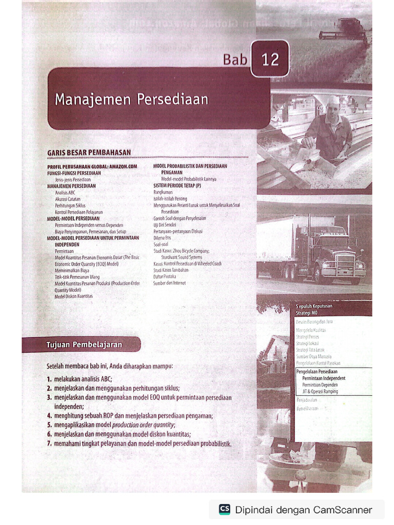 BAB 12 Manajemen Persediaan | PDF