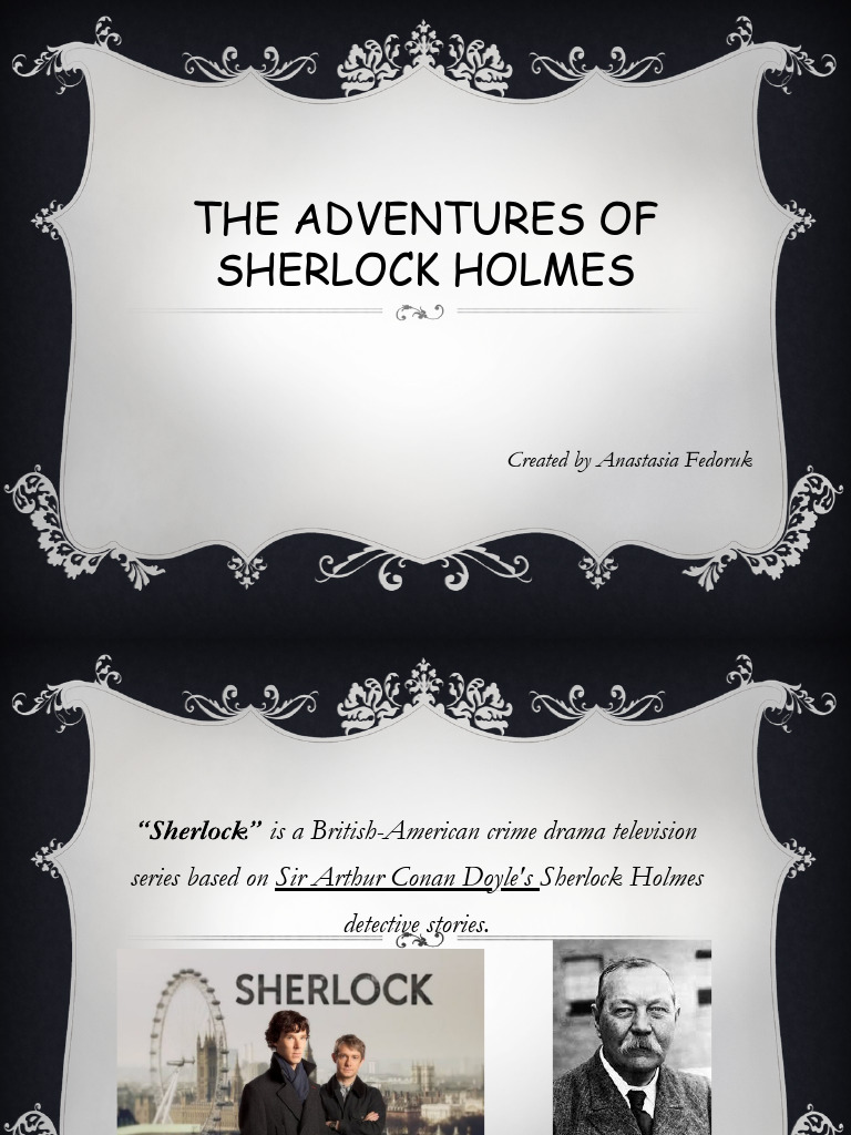 Sherlock Holmes: Modern Adaptation Overview | PDF | Sherlock Holmes ...