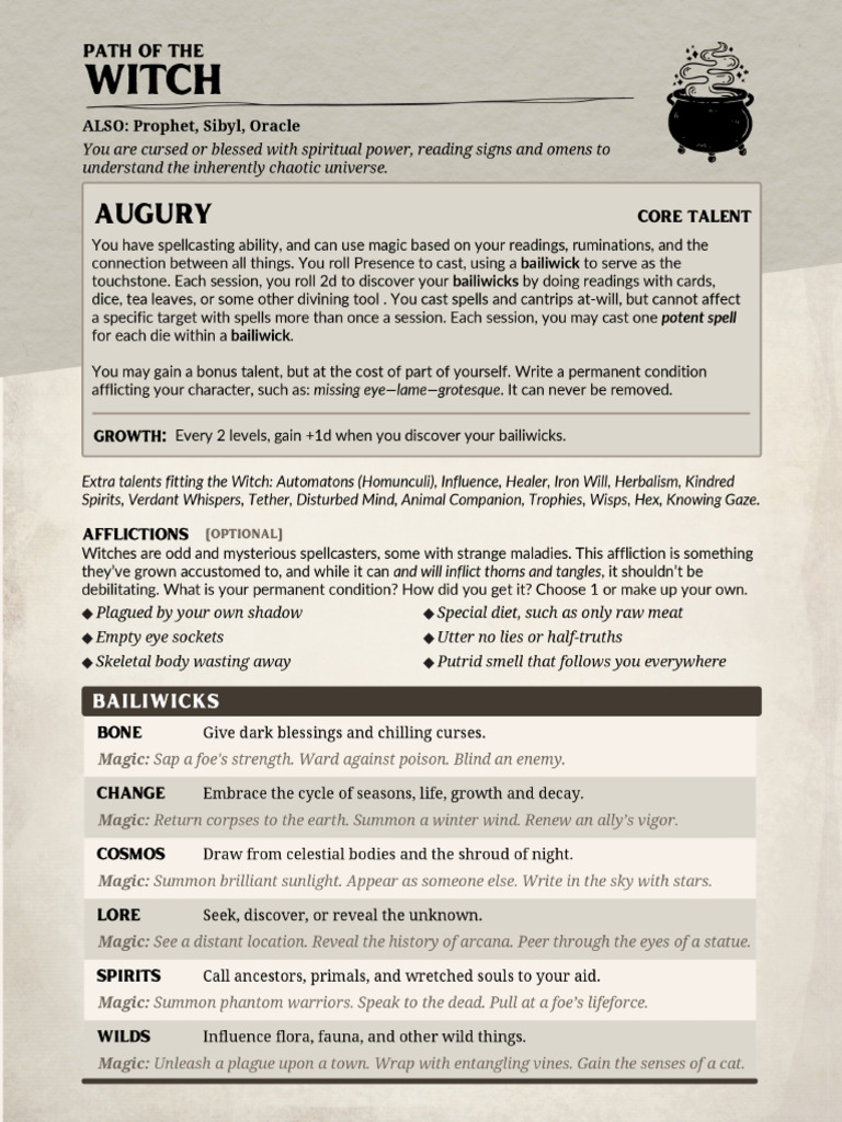 Path of The Witch | PDF