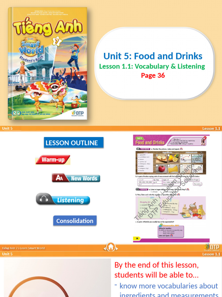 Unit 5 Lesson 1.1 - Vocabulary and Listening | PDF